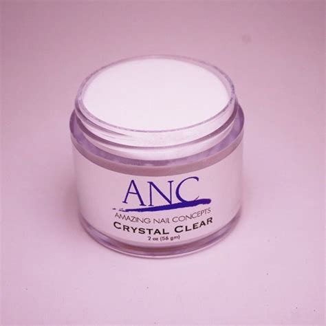 Anc Dip Powder Crystal Clear 2 Oz Part Of The Anc Acrylic Nails