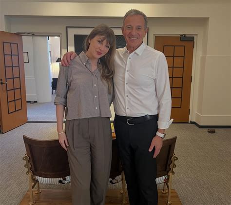 Bob Iger Shares Photo With Taylor Swift From One Of His Final Days As