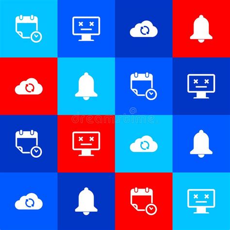 set calendar and clock dead monitor cloud sync refresh and ringing