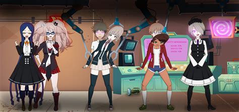 Getting Into New Hopes Peak Academy Classmates By Gracefoxey On Deviantart