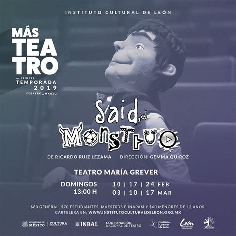 CulturaLeón on Twitter El programa MásTeatro regresa al