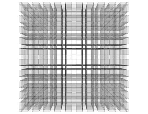 simple cubic lattice structure 3d model 3d printable cgtrader