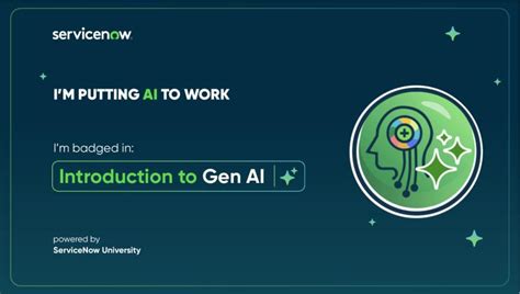Fay S On Linkedin Servicenow Introduction To Generative Ai