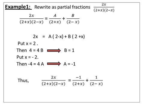 Math12 Chapter 1 Partial Fractions