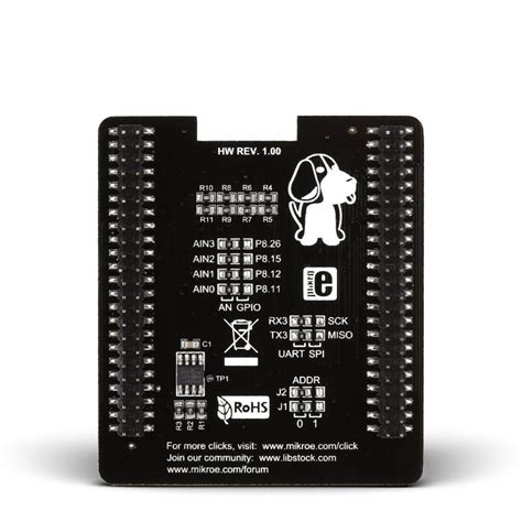 Mikrobus Cape Board Extension For Beaglebone Black Mikroe