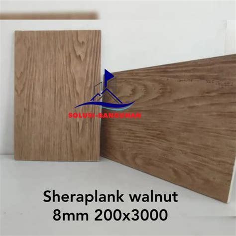 Jual Shera Plank Walnut 20cm 3m Listplank Kayu Jati Muda Lisplang