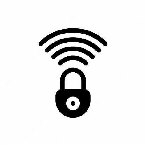 Wifi Protected Password Security Lock Icon Download On Iconfinder