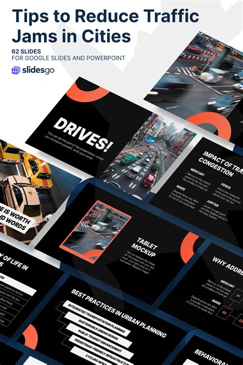 Tips To Reduce Traffic Jams In Cities Presentation