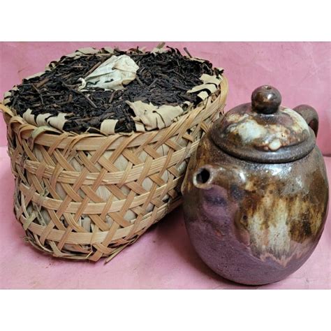 洪聲普洱茶二號店 放福利 融入 大健康時代 2015年之前 傳統工藝 六安 500g 簍 蝦皮購物