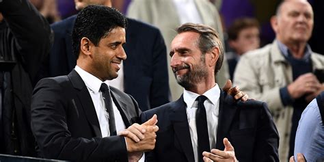 Psg Première Apparition Publique De Nasser Al Khelaïfi Depuis Sa Mise