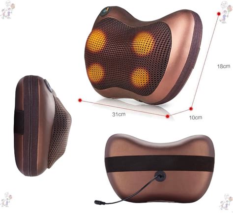 Almofada Shiatsu Massageadora Relaxante P Pescoçolombarpés Frete Grátis
