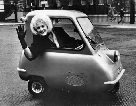 Vintage Photos Of Peel P50 The Smallest Car In The World ~ Vintage