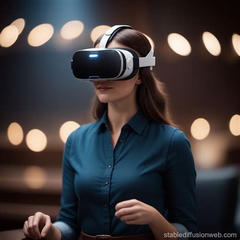 Virtual Reality Glasses Stable Diffusion Online