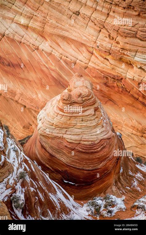 Hamburger Rock At Cottonwood Cove South Coyote Buttes Stock Photo Alamy