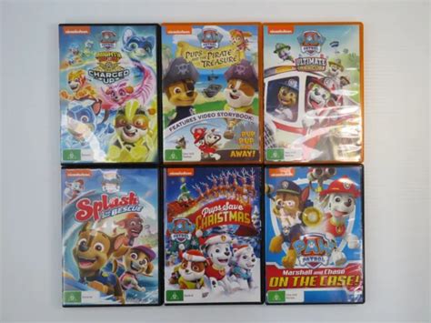 X PAW Patrol Movie Set Mighty Pups Charged Up Splash To The Rescue DVD R PicClick AU