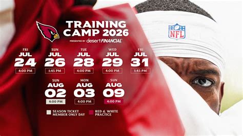 Arizona Cardinals Announce Open Practice Dates For 2026 Training Camp