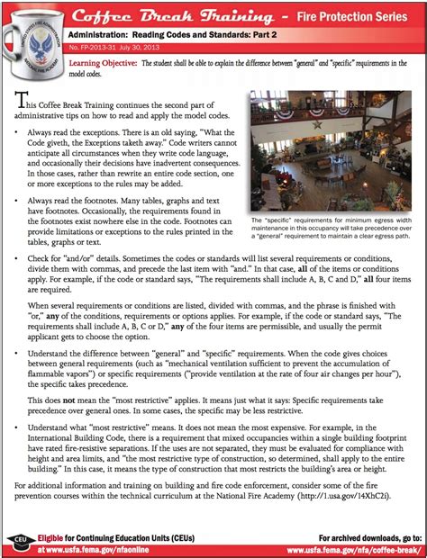 Reading Codes And Standards Part 2 Safety Engineering Safteng