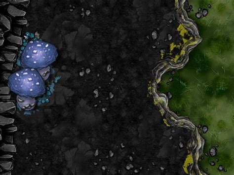 Underdark Random Encounter Maps Made With Inkarnate Used Mostly In Owlbearrodeo Grid And No