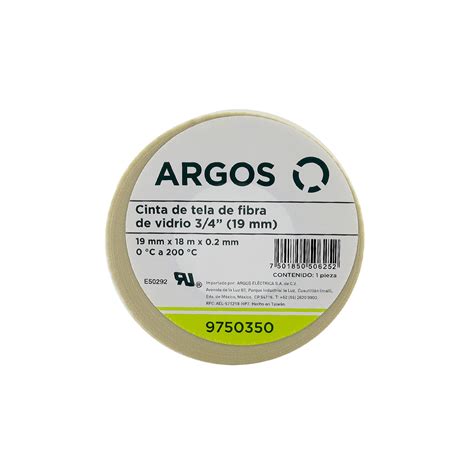 Cinta De Tela De Fibra De Vidrio 19 Mm X 18 M