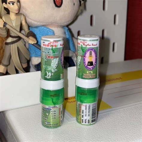 ⭐พร้อมส่ง จากรุงเทพฯ⭐ หงส์ไทย 🔸แบบหลอด🔸 สูตร 1 ใช้ดมและทาในหลอดเดียวกัน รูปแบบใหม่ ในหลอดสะดวก