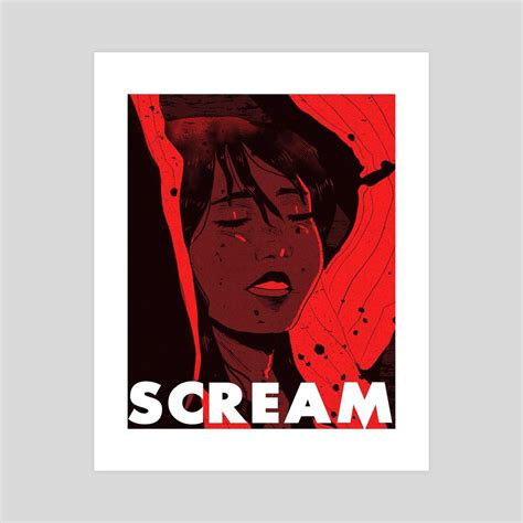 SCREAM An Art Print By Lydia Gardner