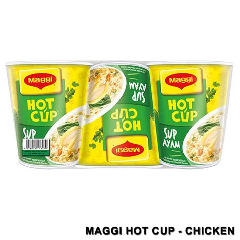 MAGGI Hot Cup Instant Noodle Chicken X G Lazada