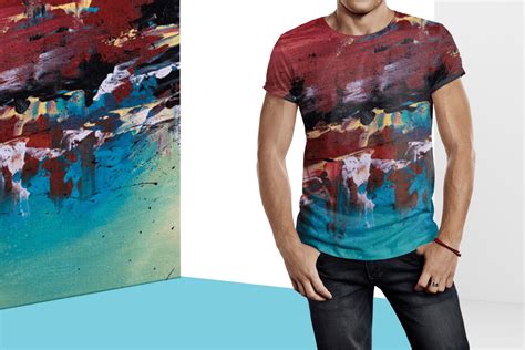 Custom Colorful Tie Dye T Shirt Design Graphic By Flash Design