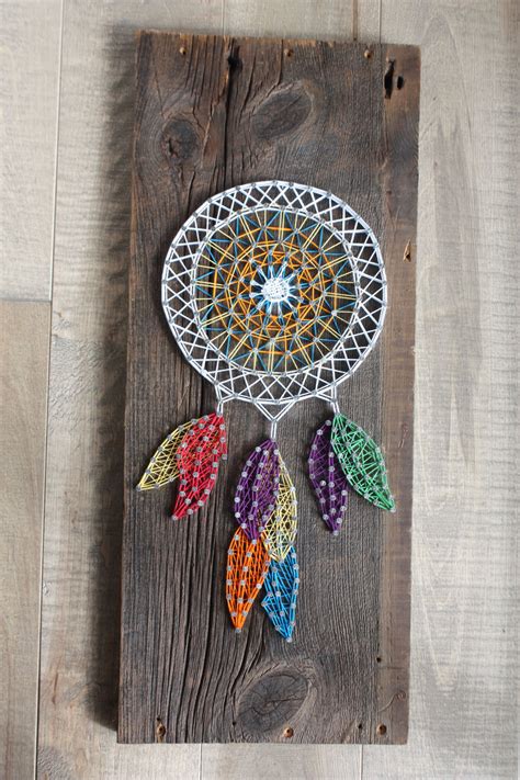 String Dream Catcher Nail