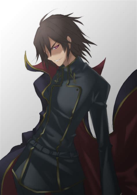 Lelouch Vi Britannia Zero Code Geass Code Geass Non Web Source 00s 1babe Cape Evil Grin