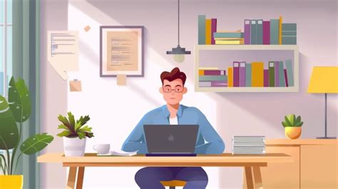 Premium Photo Illustration Student Attending An Online Class With A Laptop In A Comfortable Premium Photo Illustration Student Attending An Online Class With A Laptop In A Comfortable