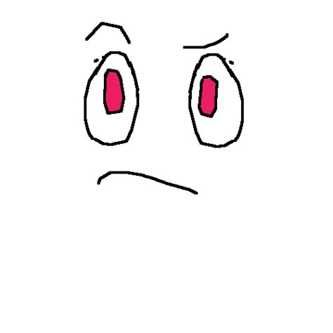 Pixilart Roblox Face Making Confused By Abslyethecat