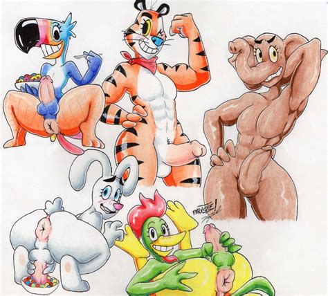 Rule 34 Anthro Anus Avian Balls Bird Cereal Chicken Cornelius Kelloggs Elephant Erection