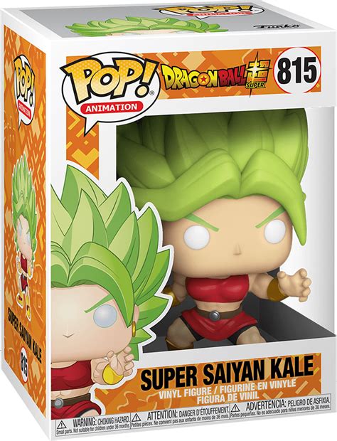 Collectables Funko Pop Animation 815 Dragonball Super Super Saiyan Kale Vinyl Figure New
