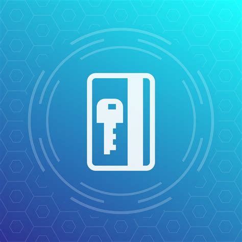 Electronic Pass Plastic Card Key Icon 4930014 Vector Art At Vecteezy