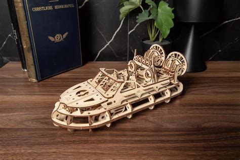 Ugears Diy 3d Model Kit Rescue Hovercraft