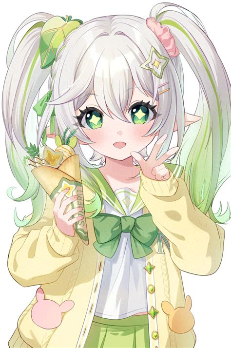 Don Ri Nahida Genshin Impact Genshin Impact Adversarial Noise Highres Girl Alternate