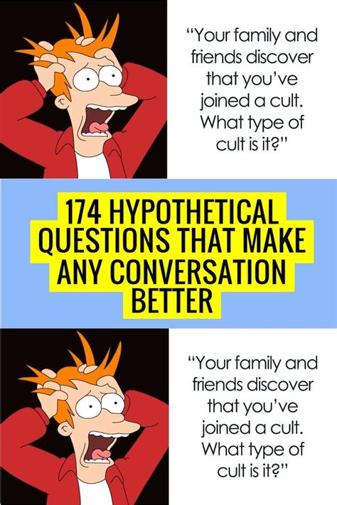 Exploring Lifes What Ifs 147 Funny Hypothetical Questions Hypothetical Questions Getting To
