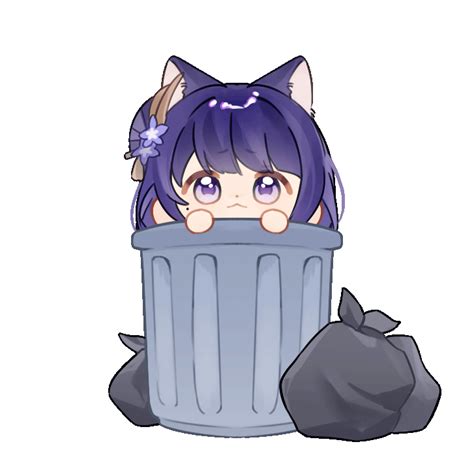 Raiden Shogun Genshin Impact Animated Animated Gif Chinese Commentary Looping Animation