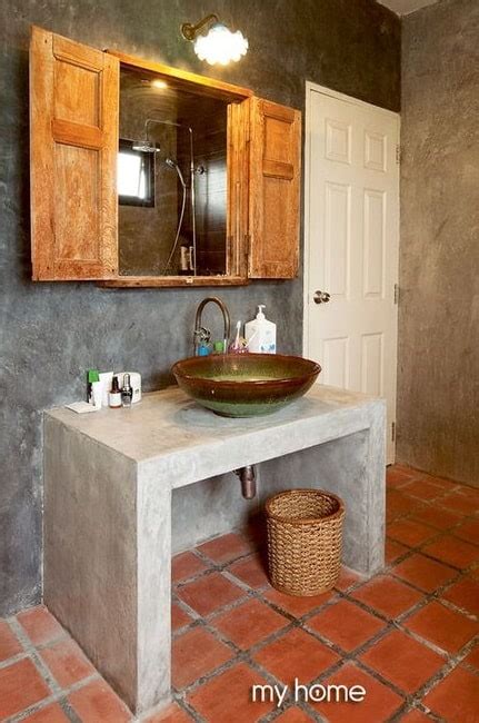 42 ไอเดียเคาน์เตอร์อ่างล้างหน้า ออกแบบทันสมัยมีสไตล์