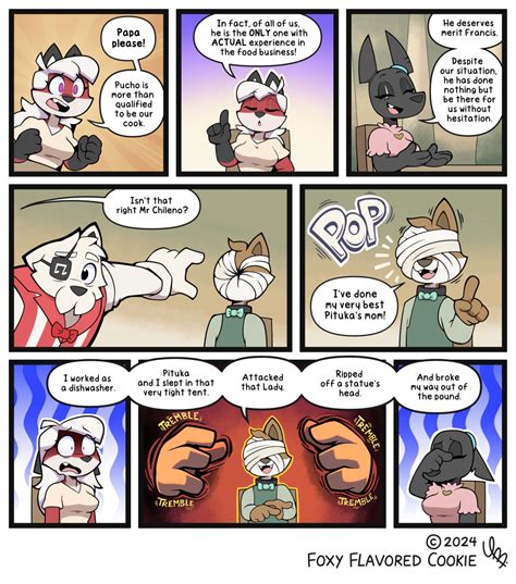 Comic 845 Dumb Quitting Foxy Flavored Cookie