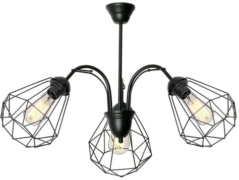 Czarna Lampa Sufitowa Druciana Loft F Dalina Edinos Pl
