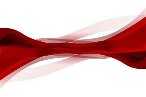 Abstract Red Wave Curve Background Art Graphic By Muhammad Rizky Klinsman · Creative Fabrica