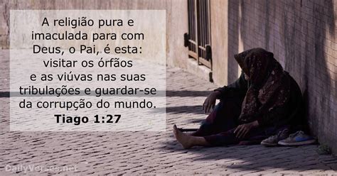 Tiago 1 27 Versículo da Bíblia DailyVerses net