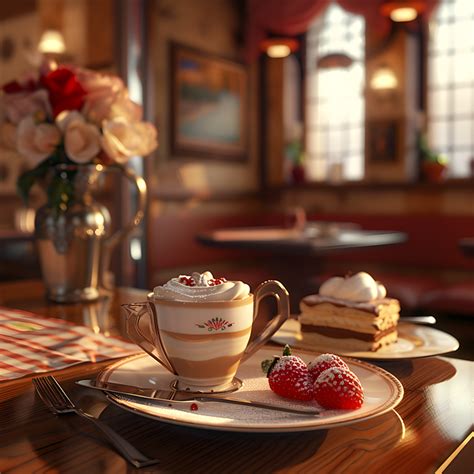 Download Ai Generated Cafe Breakfast Royalty Free Stock Illustration