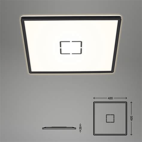 Plafonnier LED Free X Cm Noir Luminaire Fr