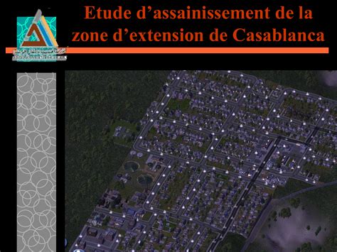 SOLUTION Pr Sentation Etude Assainissement Extension Casablanca Studypool