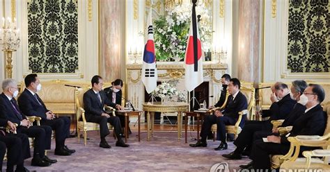 한덕수 총리 기시다 총리 면담