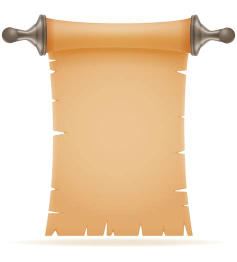Old Paper Scroll Vector Illustration 489888 Vector Art At Vecteezy