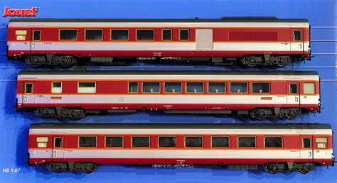 JOUEF HJ4169 Coffret N2 De 3 Voitures Grand Confort SNCF LE CAPITOLE