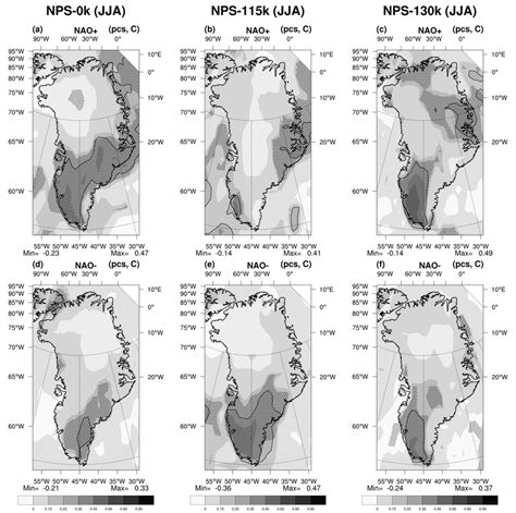 Spatial Correlation Between Accumulation And The Nao Index For Left